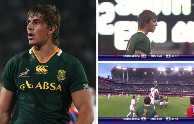 WATCH: A 21-year-old Eben Etzebeth makes his test debut against England ...