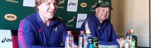 SPRINGBOKS: Evan Roos Press conference (English and Afrikaans ...