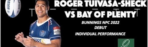 Roger Tuivasa-Sheck vs Bay of Plenty | Auckland Debut | Individual ...