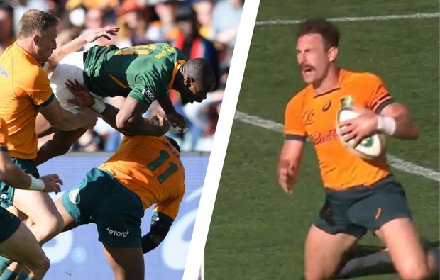 Nigel Owens weighes in Koroibete tackle and de Klerk's yellow card ...