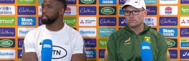 Springboks Press Conference | Rugby Championship Round Four 2022 ...
