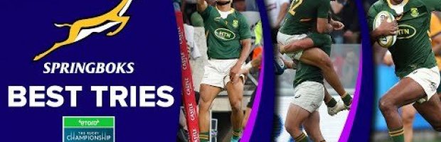 Springboks Best Tries | The Rugby Championship 2022 | Ultimate Rugby ...
