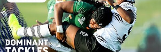 4 minutes of Outrageous Tackles from RWC2021! | Ultimate Rugby Players ...