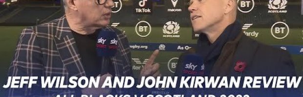 Jeff Wilson and John Kirwan review the All Blacks win | Ultimate Rugby ...
