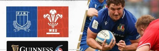 VIDEO HIGHLIGHTS: Italy v Wales | Ultimate Rugby Players, News ...