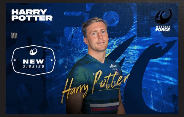 Harry Potter pens a two-year-deal with the Force | Ultimate Rugby ...