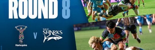 VIDEO HIGHLIGHTS: Harlequins v Sale Sharks | Ultimate Rugby Players ...