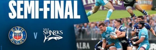 VIDEO HIGHLIGHTS: Bath Rugby v Sale Sharks | Ultimate Rugby Players ...