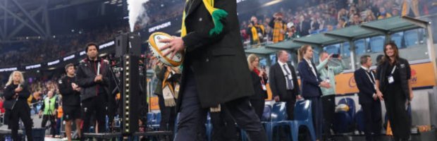 WATCH: Michael Hooper leads the sides out and receives a deserved ...