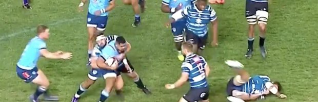 Watch Stravino Jacobs send his man flying | Ultimate Rugby Players ...