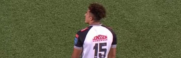 Watch | Sharks Jordan Hendrikse launching a massive penalty kick ...