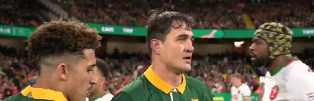 Watch | Franco Mostert score the Springboks first try | Ultimate Rugby ...