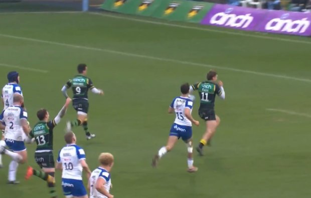 WATCH: Ramm gets 3rd try for Saints | Ultimate Rugby Players, News ...