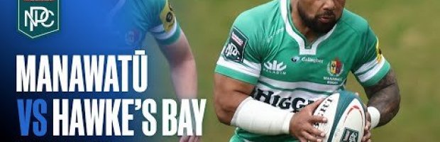 NPC RD 10 HIGHLIGHTS | Manawatu v Hawke's Bay | Ultimate Rugby Players ...