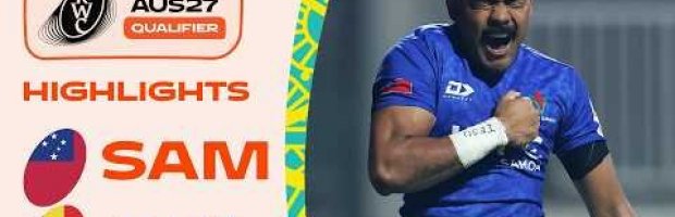 PURE DRAMA in World Cup decider! | Samoa v Belgium | Rugby World Cup ...